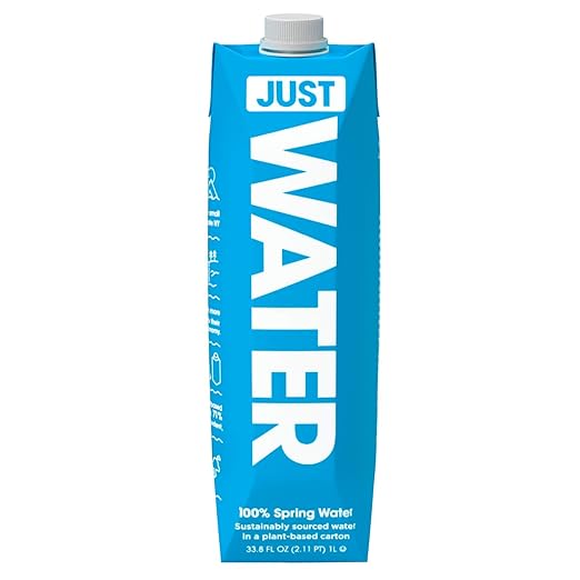 Amazon.com : JUST Water, Premium Pure Still Spring Water in an Eco ...