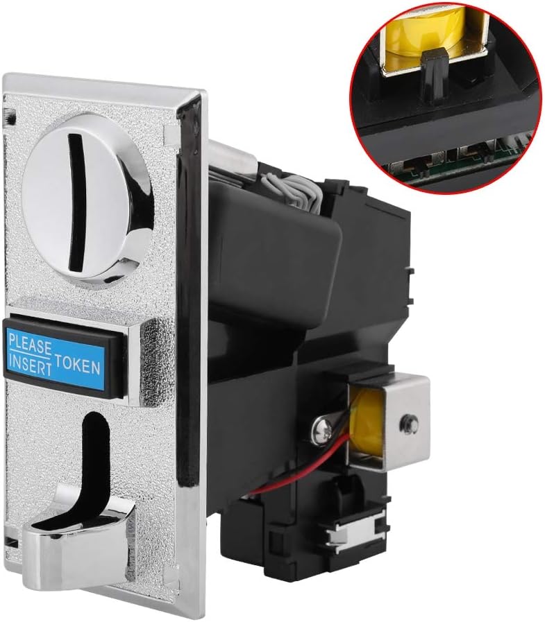 HEEPDD Coin Selector, 6 Kinds Coins Acceptor Slot Coin Operated Timer ...