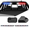 SpeedTech Lights Raptor TIR Upper Windshield Interior Split LED Strobe ...