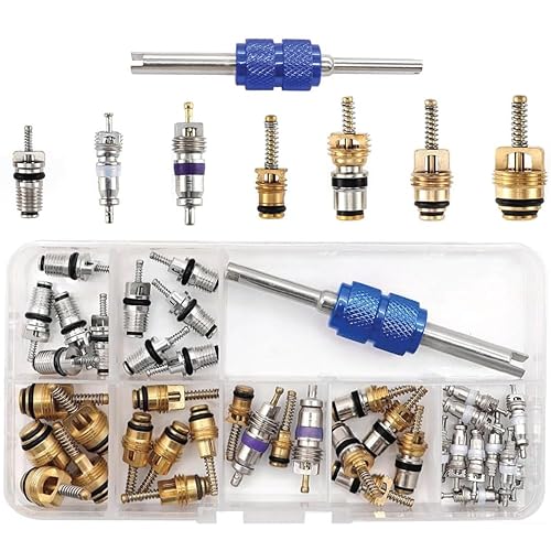 Car Air Conditioning Repair | A/C Valve Core Kit & AC Removal | Install ...