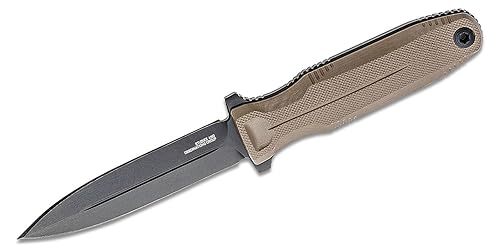 SOG Pentagon FX Professional Hard-Use Full-Sized Fixed Blade Knife for ...