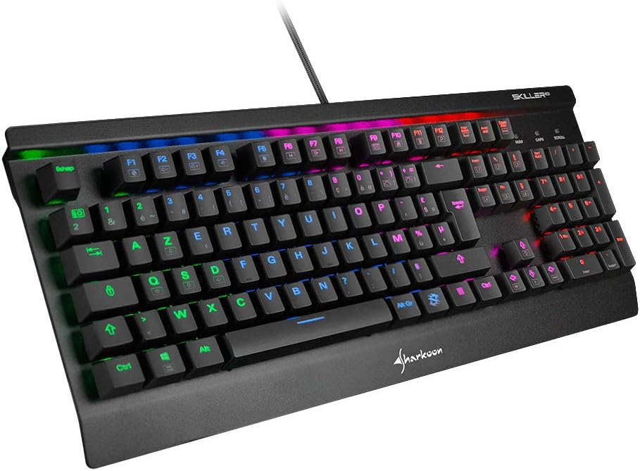Sharkoon Skiller MECH SGK3, Mechanical Keyboard, French Software ...