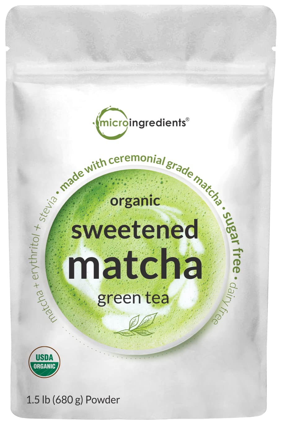Mua Organic Sweet Matcha Powder, 24 Ounce, Sugar Free Matcha Latte ...