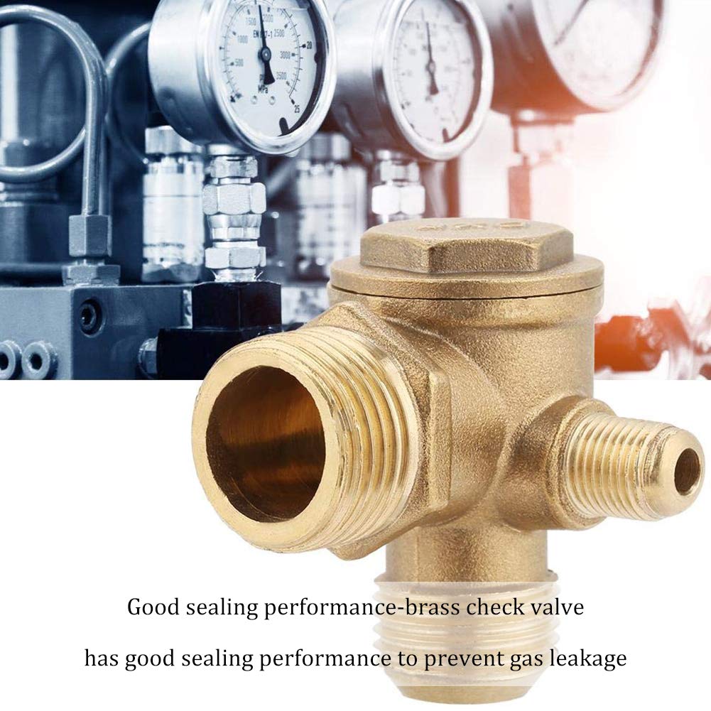 Air Compressor Check Valve – Air Compressor Thread Check Valve Brass ...