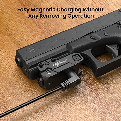 VOTATU H3L-GC Green Pistol Laser Sight, Circle Dot Laser Pattern ...