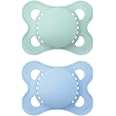 Amazon.com: MAM Original Matte Baby Pacifier, Nipple Shape Helps ...