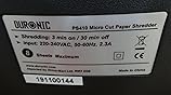 Duronic Paper Shredder PS410 | 6-8 A4 Sheets at a Time | Micro Cut ...