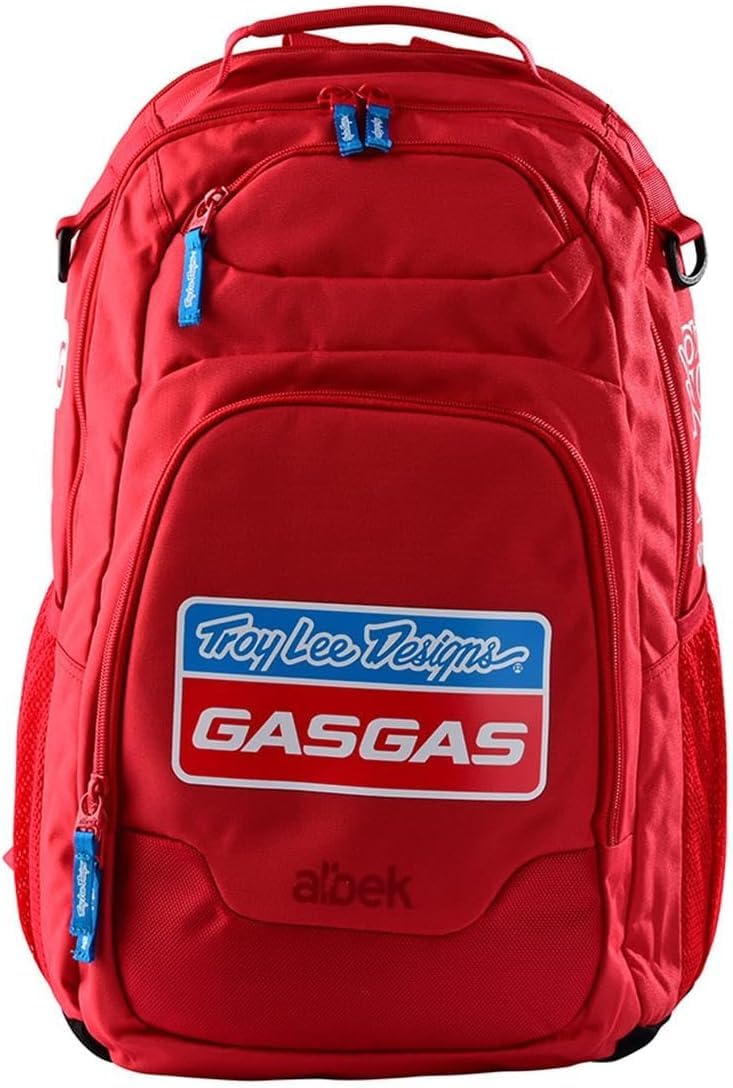 Troy Lee Designs GasGas Team Red Whitebridge Backpack, Ample Storage ...