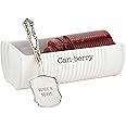 Mud Pie Can-Berry Ceramic Cranberry Serving Dish and Spatula Set ...