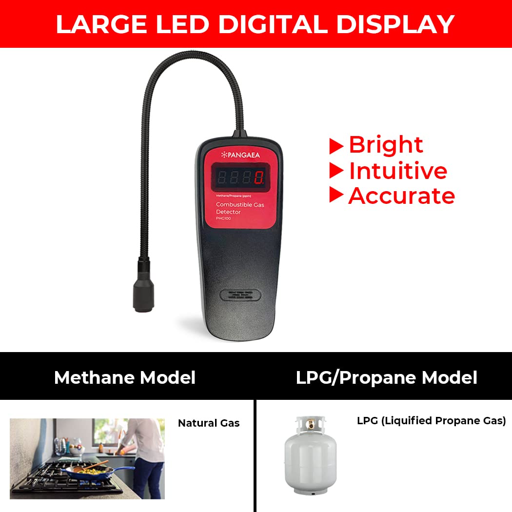 Mua PANGAEA Digital Gas Detector, Portable Gas Tester Detector, Bright ...