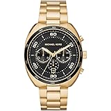 Michael Kors Herren Chronograph Quarz Uhr mit Edelstahl Armband MK8642 ...