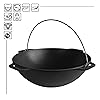 Kazan Uzbek Cast Iron Kazan for Plov Making Cookware Insulated Double ...