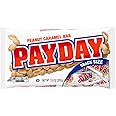 Amazon.com : PayDay Snack Size Candy Bars 11.6oz Bag (approx 16 pcs ...