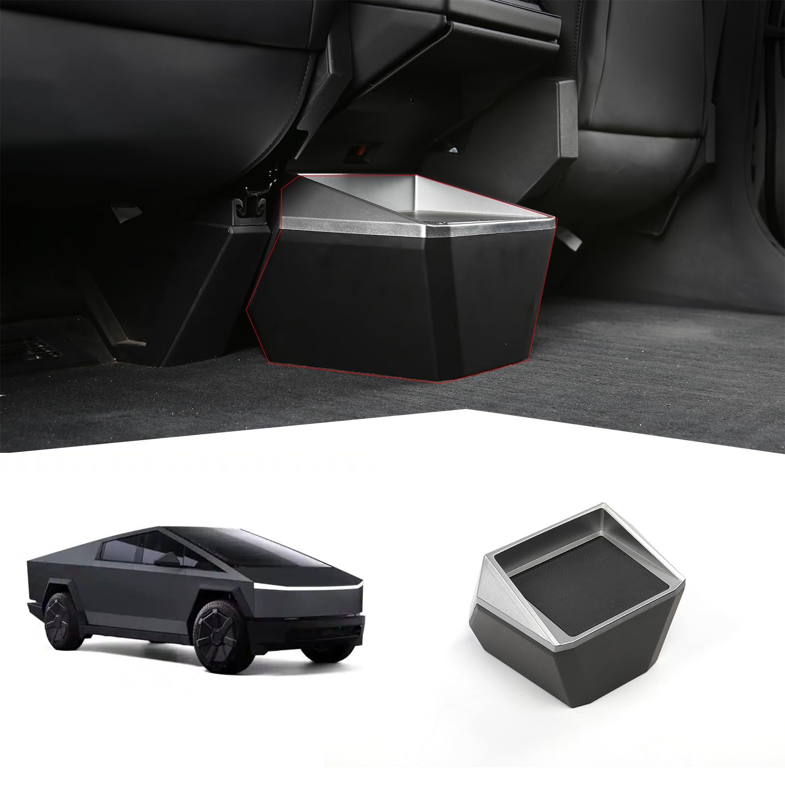 INAGOTAR Trash Can,Compatible with Tesla Cybertruck 2024 2025,Garbage ...