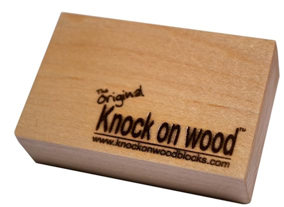 Amazon.com: Knock on Wood Block (Natural Maple): Home & Kitchen