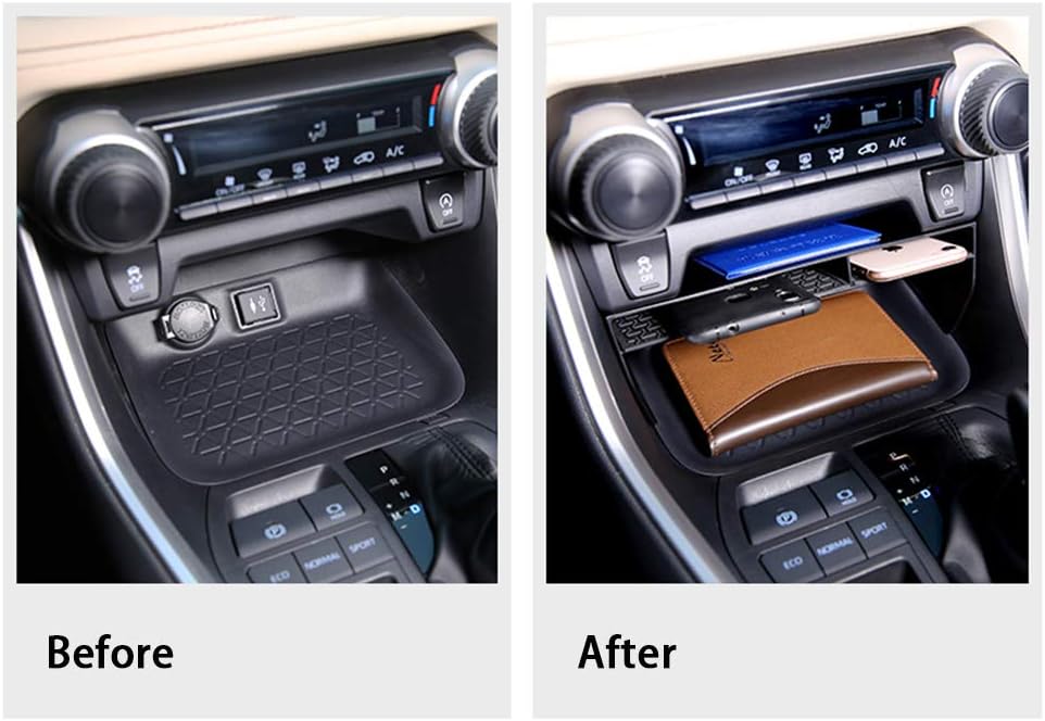 Cqlights Center Console Organizer for Toyota RAV4 2019 2020 2021 Center ...