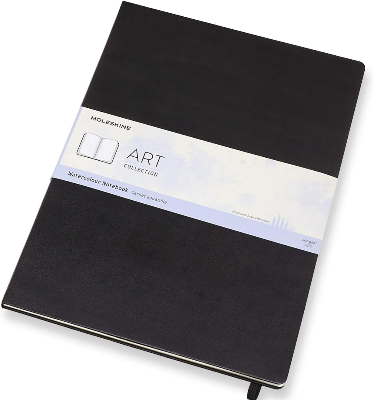 Moleskine 29.7 x 42 cm A3 Size Watercolour Notebook Classic Watercolour ...