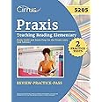 Amazon.com: Praxis Teaching Reading Elementary 5205 Study Guide: 2 ...