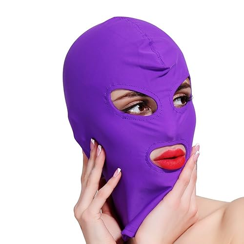 Unisex Balaclava Spandex Zentai Hood Mask Ski Mask Cosplay Halloween ...