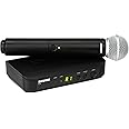Amazon.com: Shure BLX24/SM58 Wireless Microphone System - 14-Hour Battery Life, 300 ft Range ...