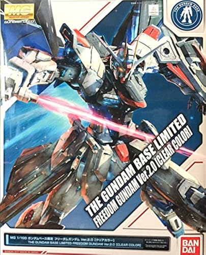 The Gundam Base Limited MG 1/100 Scale FREEDOM GUNDAM Ver.2.0 [CLEAR ...