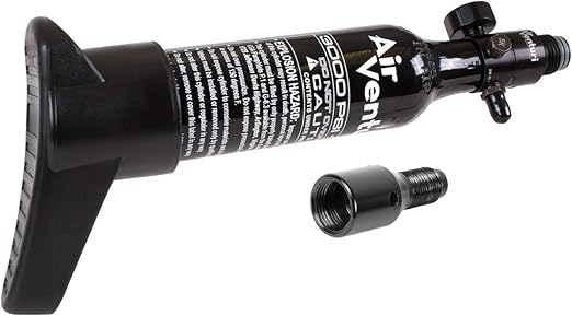 Air Venturi Tank with Stock & Adapter, 13 cu in, Aluminum, 3,000 psi ...