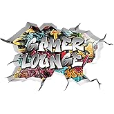 Amazon.com: TOARTI 3D Game Wall Decals,Gaming Wall Stickers for Boys ...