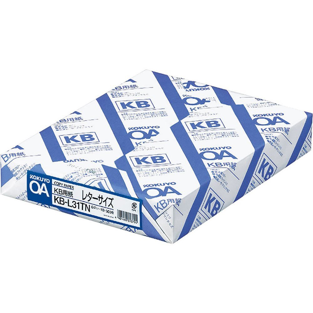 Mua KOKUYO Letter Size (8.5 x 11 inches) KB Paper, 500 Sheets, 64gsm ...