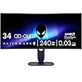 Amazon.com: Alienware 34 240Hz QD-OLED Curved Gaming Monitor - AW3425DW - 34.2-inch WQHD (3440 x ...