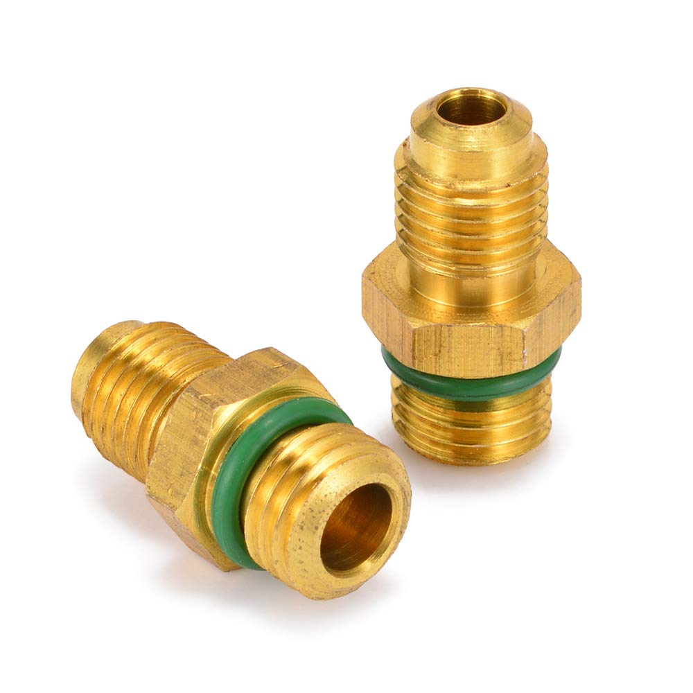 High & Low Pressure Set AC Charging Fittings Tasan Racing R1234yf Quick ...