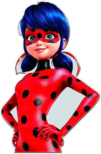 3D Ladybug Miraculous LED Wall Sticker Lamp,Official Licensed 34cm/13.3 ...