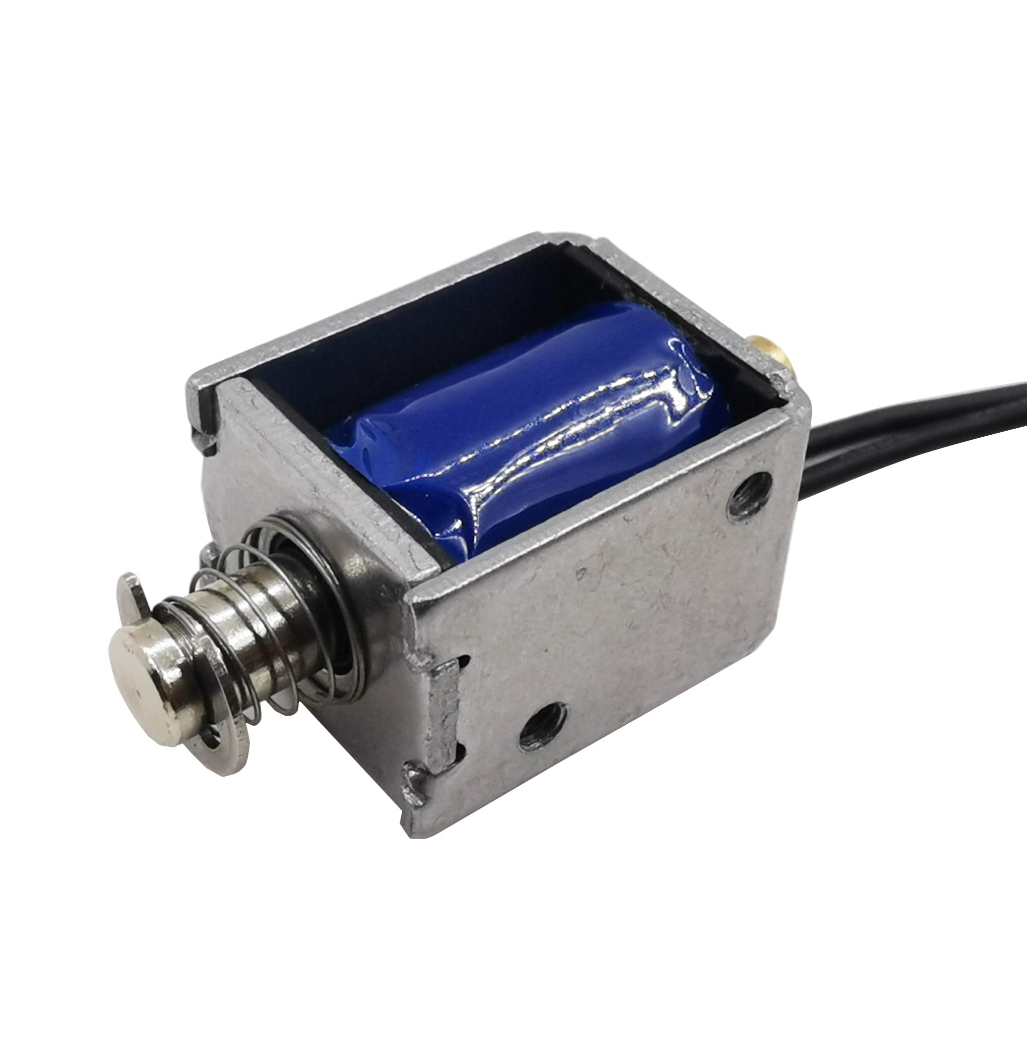 Mua 2PCS DC 5V 7Ω Mini Push Pull Linear Solenoid Electromagnet 5mm ...