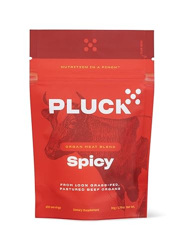 Pluck Spicy Organ Meat Blend Seasoning | From Grass-Fed & Grass ...