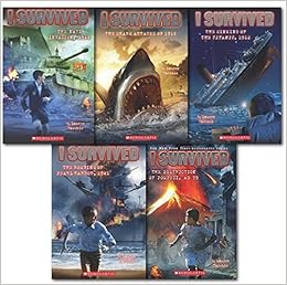 I Survived Series Lauren Tarshis 5 Books Collection Set-The Sinking of ...