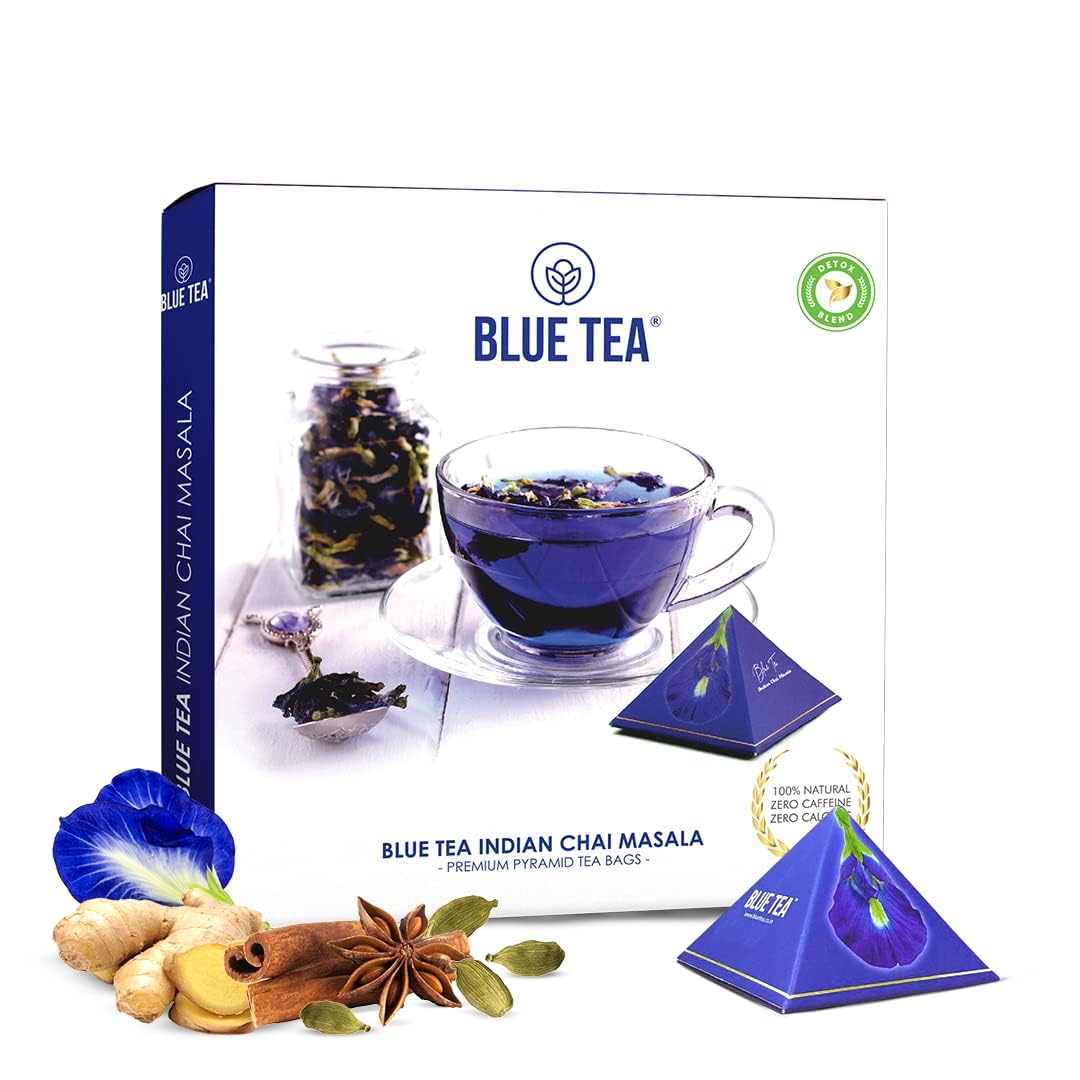 Mua BLUE TEA - Indian Chai Masala - 12 Teabags | Ginger, Cinnamon ...