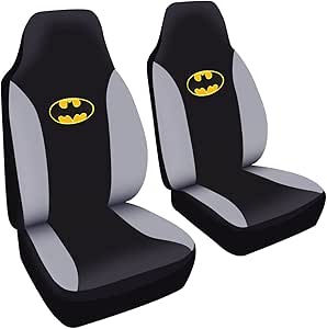 Amazon.com: A Set of 2 Universal Fit Batman Seat Covers : Automotive