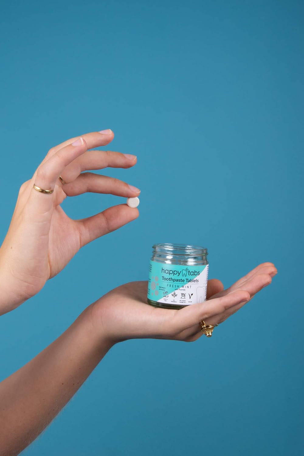 Happy Tabs – Toothpaste Tablets – Innovative Toothpaste – Peppermint ...