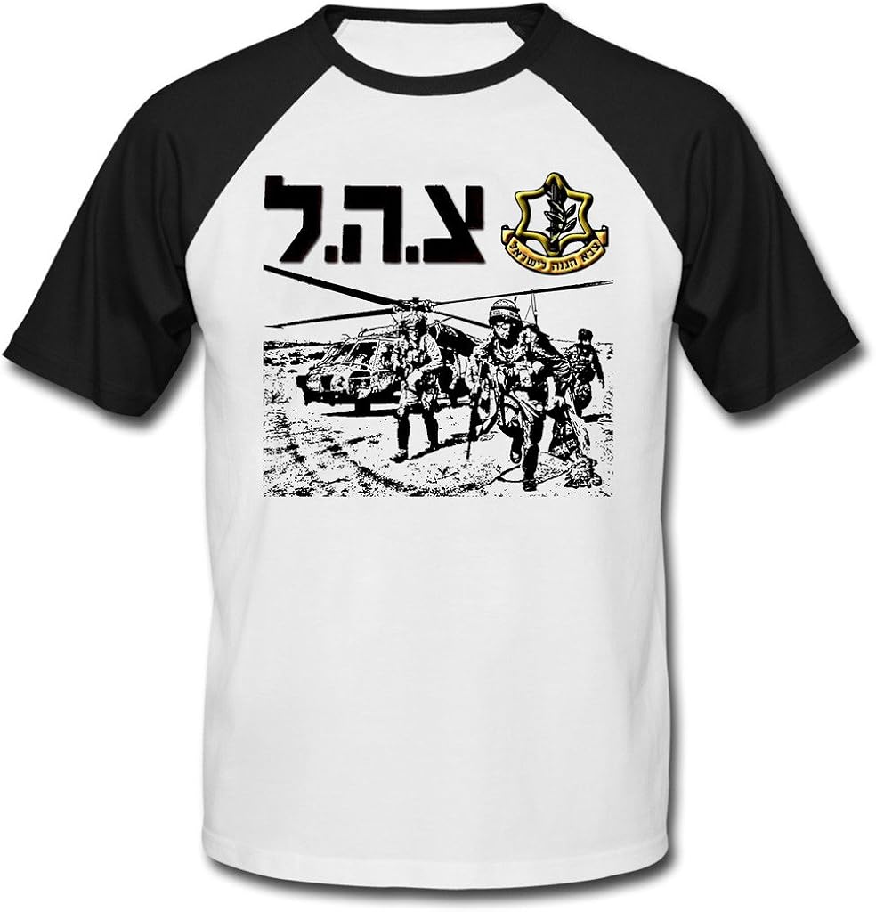 teesquare1st Men's Israel Special Forces New Cotton Black Short Sleeved ...
