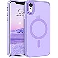 Amazon.com: Telaso for iPhone XR Case, iPhone XR Phone Case Compatible with Magsafe Translucent ...