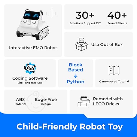 Mua Makeblock Codey Rocky Interactive Emo Robot, Coding for Kids 8-12, STEM Toys Support Scratch ...