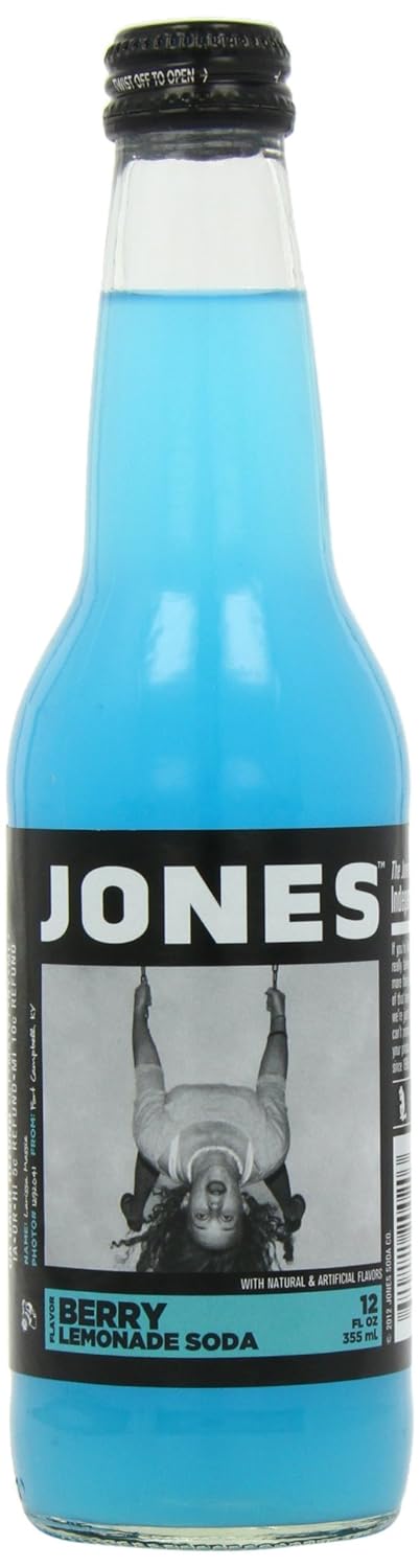 Jones Soda Berry Lemonade 355 ml(Pack of 12): Amazon.co.uk: Grocery