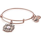 Amazon.com: Alex and Ani Women's Color Infusion Mermaid Charm Bangle Bracelet, Rafaelian Silver ...