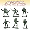 ArtCreativity Little Green Army Men Toy Soldiers, Bulk Pack of 144 ...