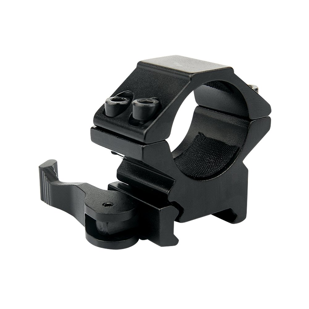 Steel Lok Quick Release QD Weaver/Picatinny Scope Mount Rings High/Med ...