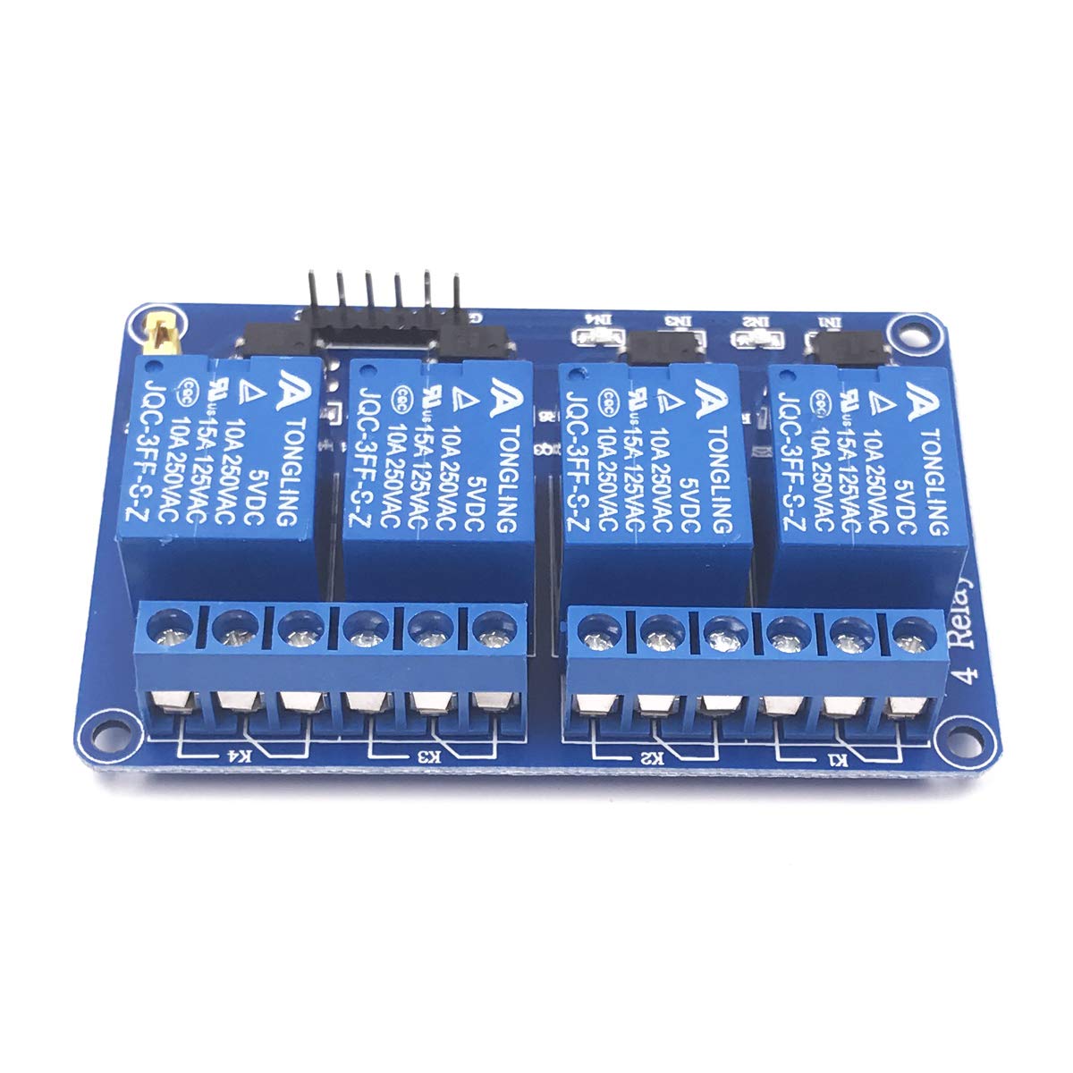 Mua 2pcs 4 Channel DC 5V Relay Module with Optocoupler for UNO R3 MEGA 2560 1280 DSP ARM PIC AVR ...