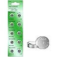 Amazon.com: SKOANBE 10PCS LR41 392 384 192 AG3 SR41 1.5V Button Coin Cell Battery : Health ...