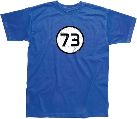 Sheldon Cooper 73 Perfect Number Big Bang Theory Inspired T-Shirt ...