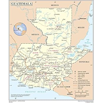 Amazon.com: Gifts Delight Laminated 24x28 Poster: Road Map - Large ...