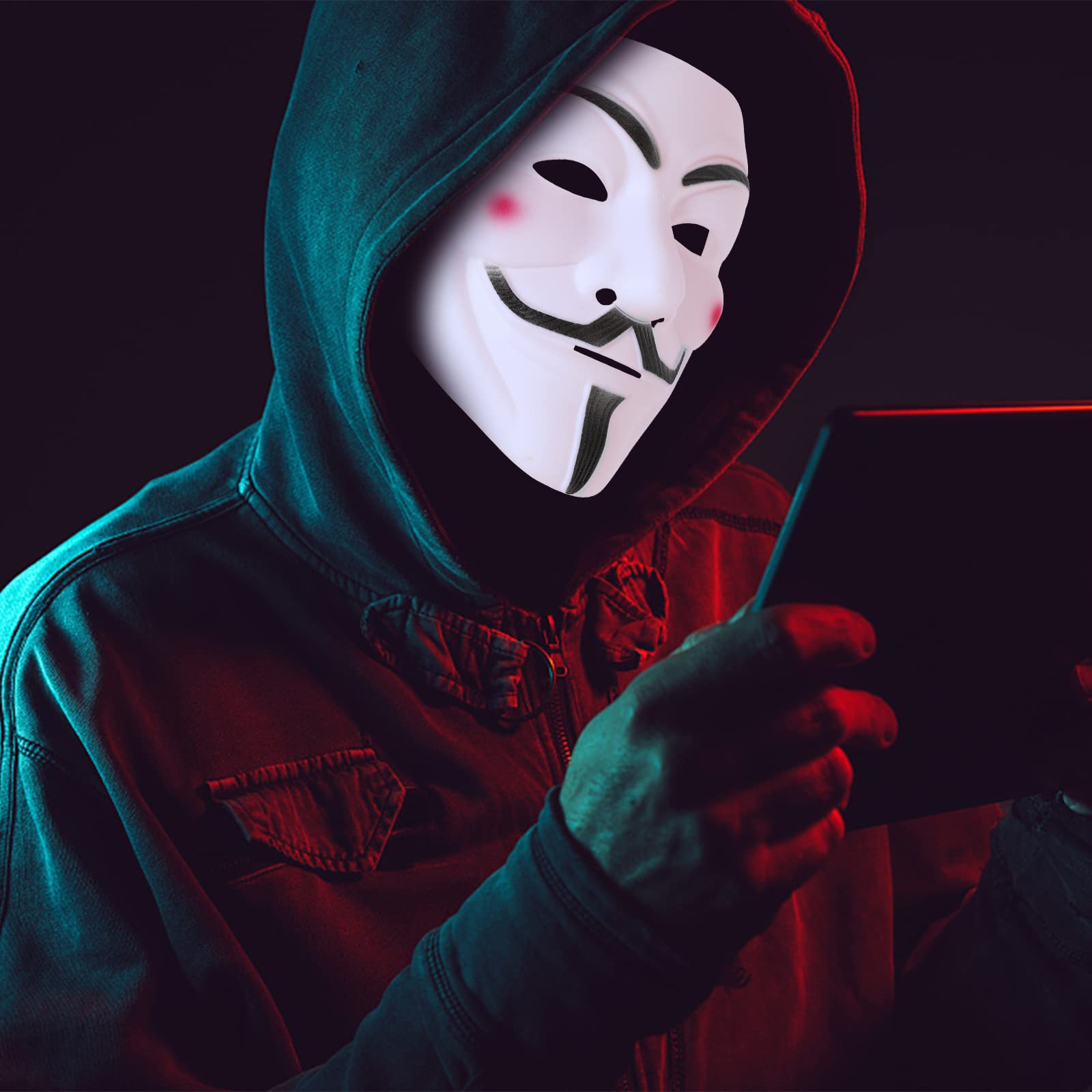 Mua RUSVNO Hacker Mask for Kids Anonymous V for Vendetta Mask trên ...