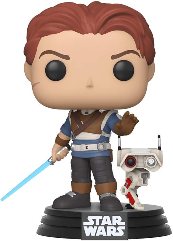 Funko Pop! Games: Jedi Fallen Order - Cal Kestis with BD-1, Toys ...